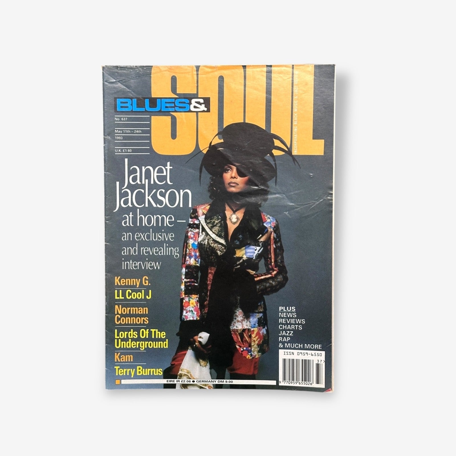 1993 Janet Jackson - Blues & Soul Magazine Issue 637 – Supernova ...